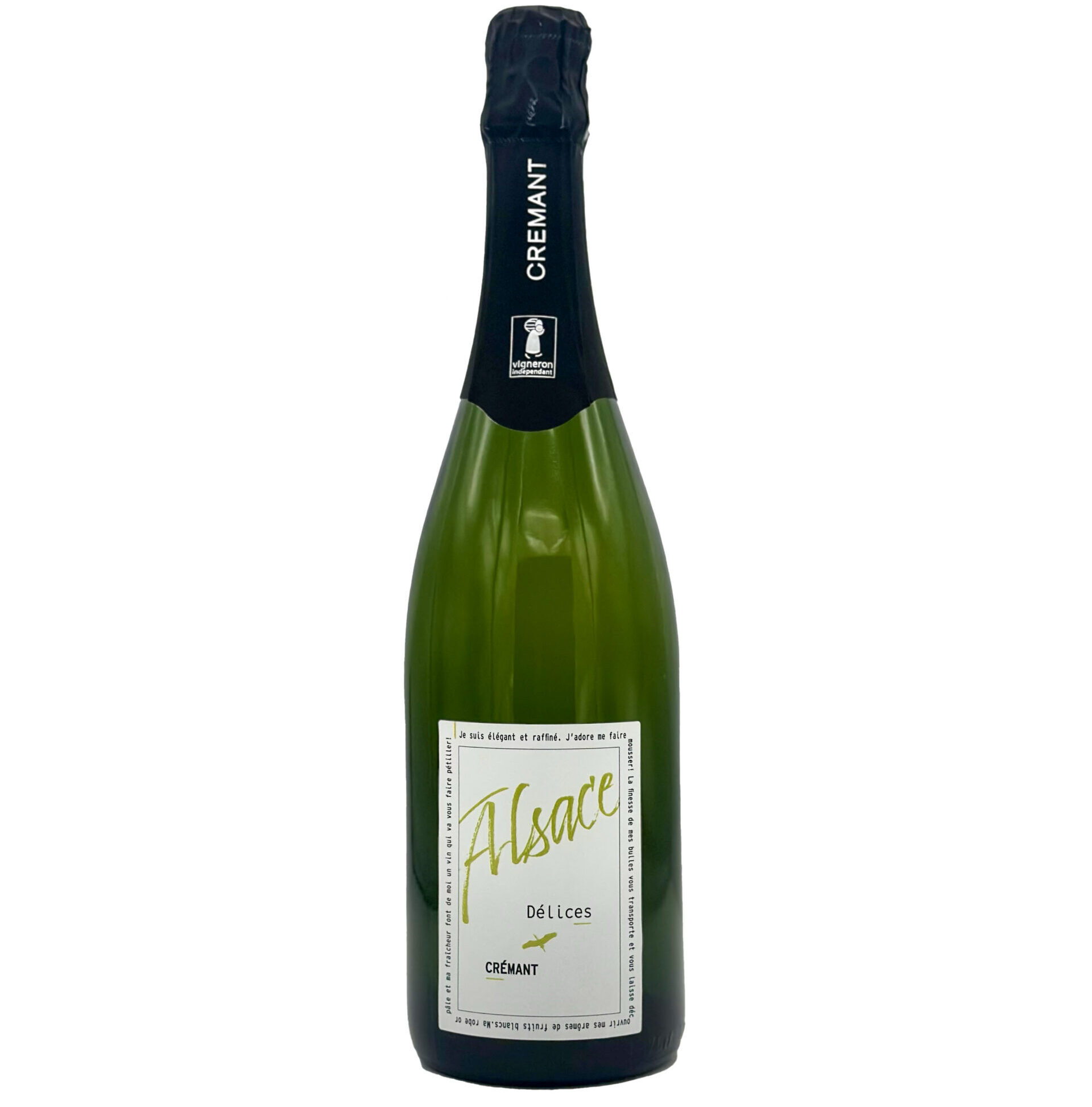 Crémant d'Alsace - Délices d'Alsace, élaboration traditionnelle